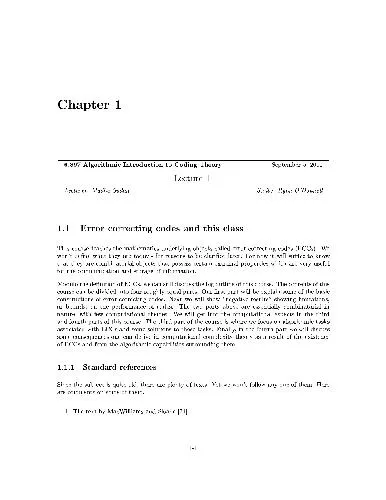 خرید کتاب Algorithmic Introduction to Coding Theory + دانلود کتاب