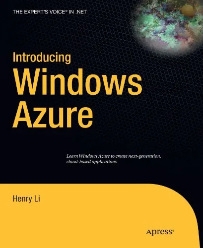 خرید کتاب Introduction to Windows Azure: an introduction to cloud computing using Microsoft ...